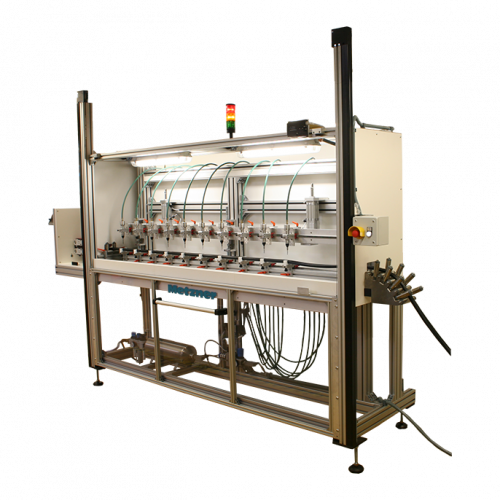 Automated sealing drilling machine